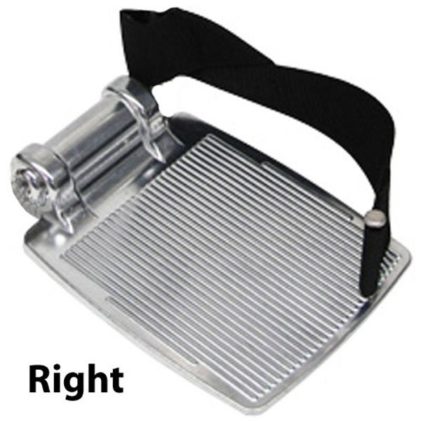 MRI Non-Magnetic Footplate with Heel Loop for 24 and 26 Wide Heavy Duty ...