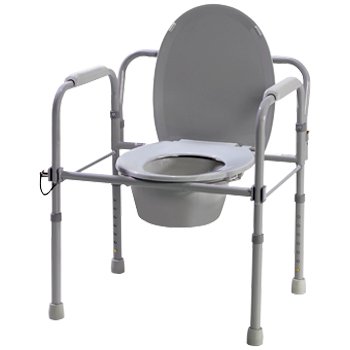 Drive Folding Steel Commode