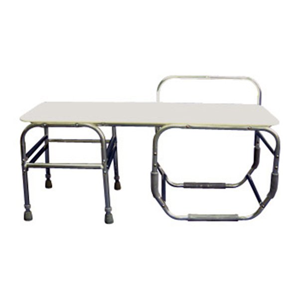 Heavy-Duty 20 Seat Depth Bathtub Transfer Bench - Seat on Left without ...