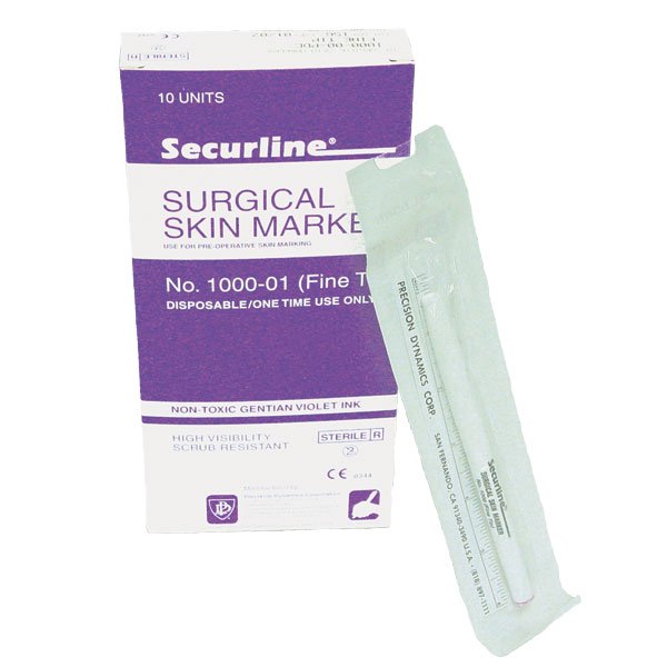 MRI Non-Magnetic Surgical Skin Marker