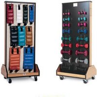 Portable Mirror / Rehab Storage Rack And Equipment